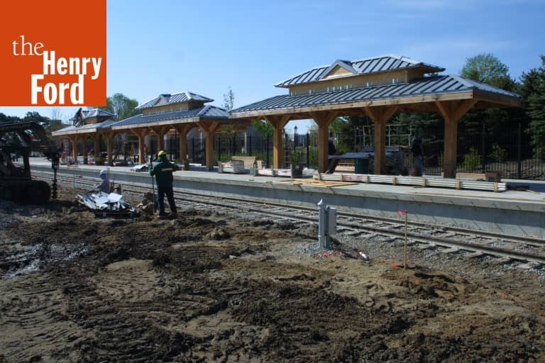 Firestone Station Construction, Greenfield Village Restoration Project ...