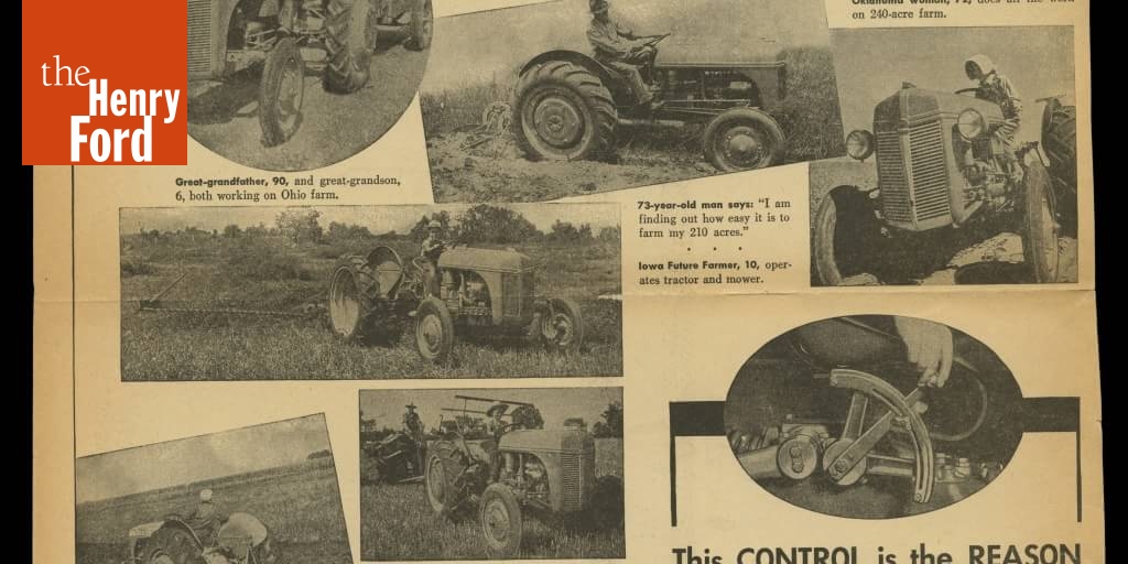 Advertisement for Ford-Ferguson Tractors, 1942 - The Henry Ford
