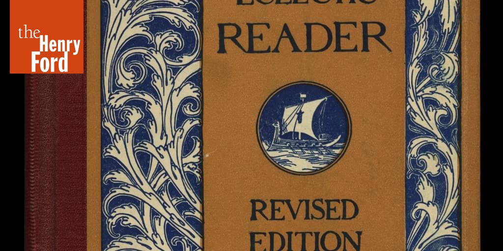 Textbook, "McGuffey's Third Eclectic Reader," Revised Edition 1879 ...