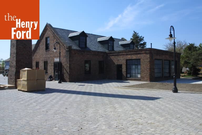 Pottery Shop during the Greenfield Village Restoration Project, May ...
