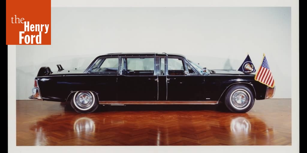 1961 Lincoln Continental Presidential Limousine on Exhibit in Henry ...