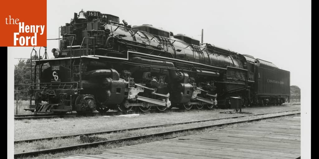 Allegheny Steam Locomotive in Greenfield Village, 1956 - The Henry Ford
