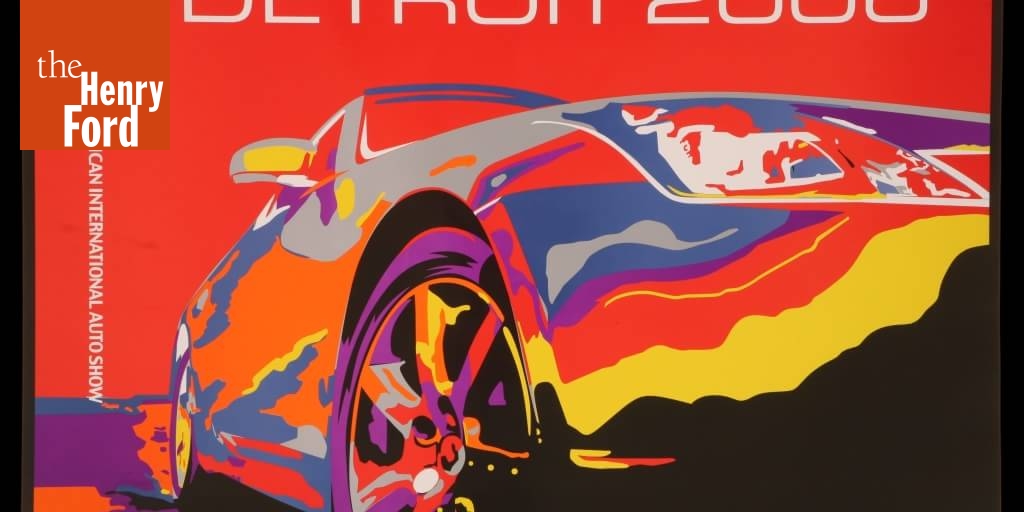Auto Show Poster, "Detroit 2006: North American International Auto Show ...