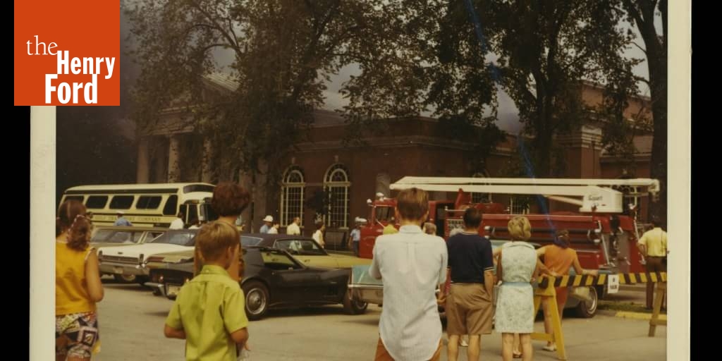 Fire at Henry Ford Museum, August 9, 1970 - The Henry Ford