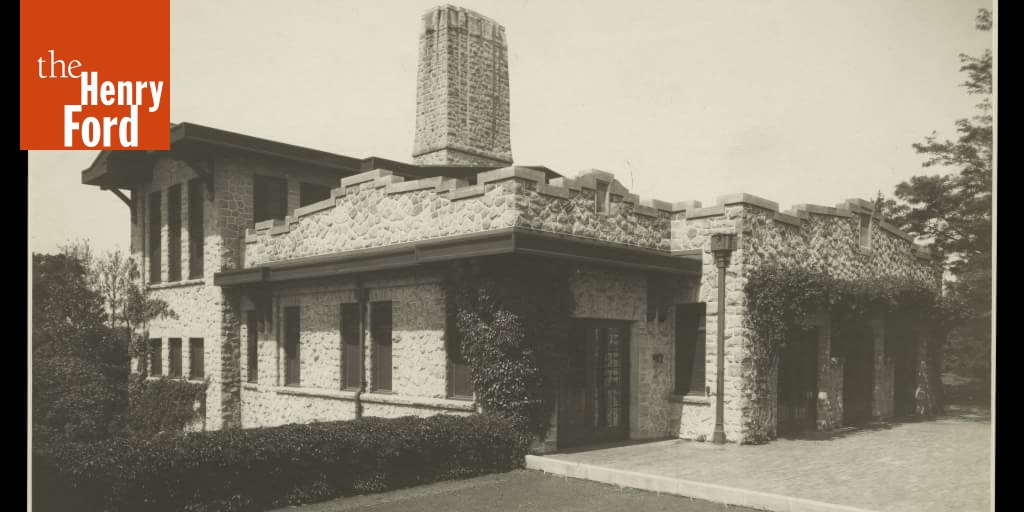 Powerhouse at Fair Lane Estate, 1928 - The Henry Ford