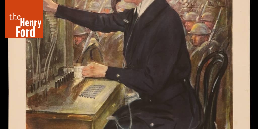 World War I Poster, "Back Our Girls Over There, " circa 1918 - The ...