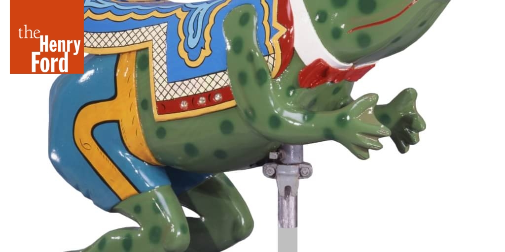 Carousel Figure of a Frog or "Hop-toad," 1910-1914 - The Henry Ford