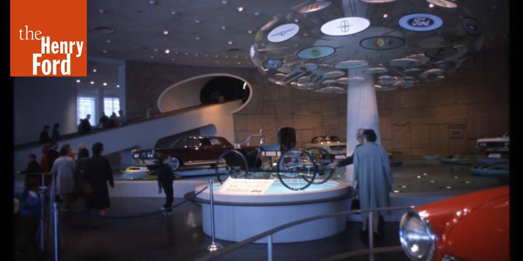 Henry Ford's Quadricycle in the Ford World Theme Center, Guest ...