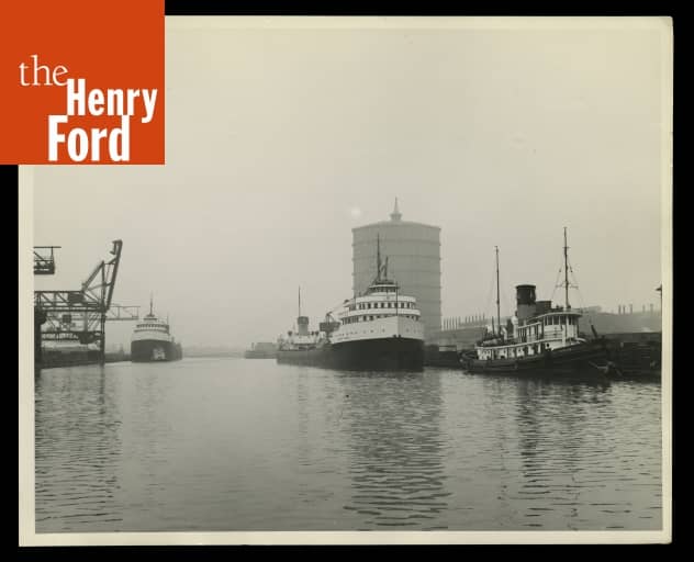 Ford Motor Company Ships "Henry Ford II" and "Benson Ford" at Ford ...