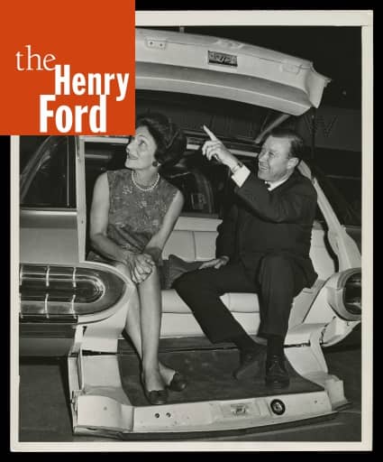 Walter Reuther and May Wolf Reuther Visiting the Ford Motor Company ...