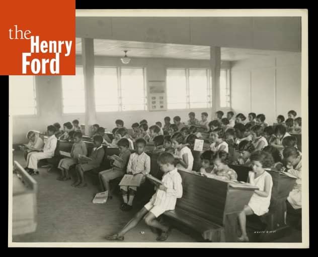 Children in Classroom at Fordlandia, Brazil, August 1931 - The Henry Ford