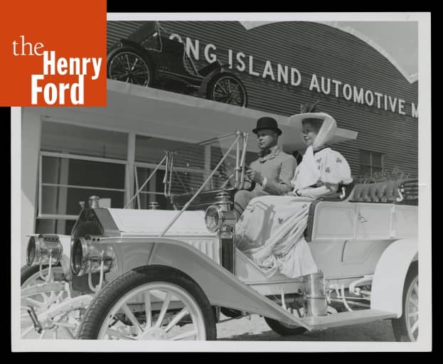 Mr. & Mrs. Henry Austin Clark, Jr. in 1910 Buick Model 10 at Long ...