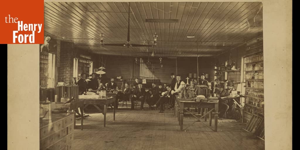 Thomas Edison Laboratory Menlo Park Thomas Edison Center At Menlo Park