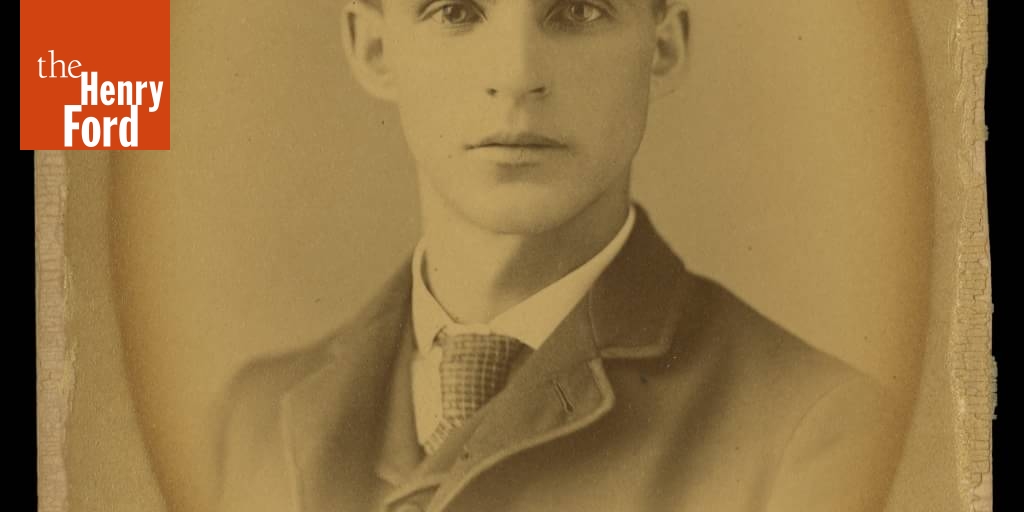 Portrait of Henry Ford, 1886 - The Henry Ford