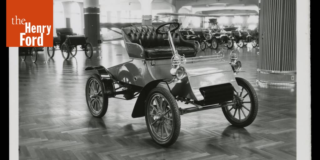 1903 Ford Model A Roadster in Henry Ford Museum, 1935 - The Henry Ford