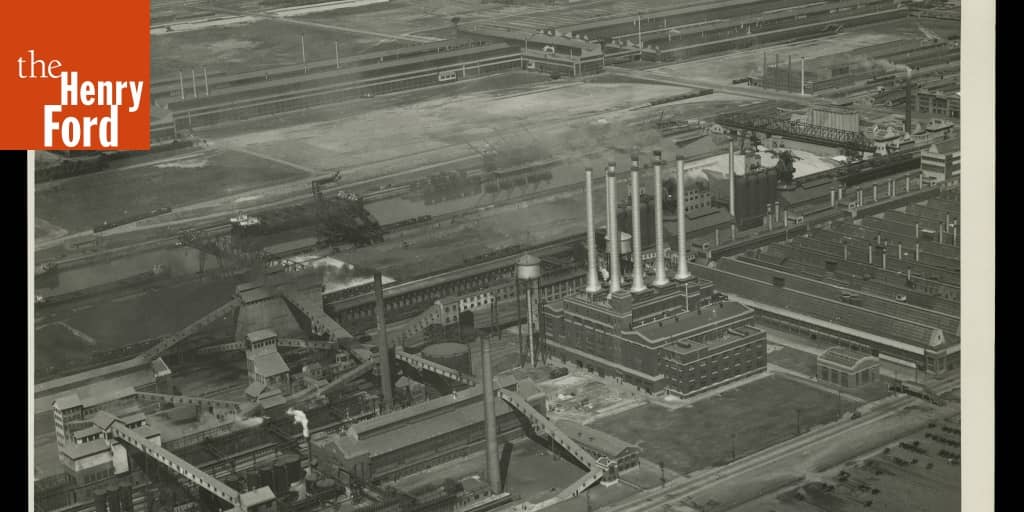 Aerial View of the Ford Rouge Plant, 1931 - The Henry Ford