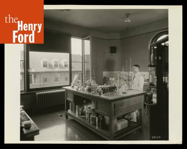 Laboratory at Henry Ford Hospital, Detroit, Michigan, June 1931 - The ...