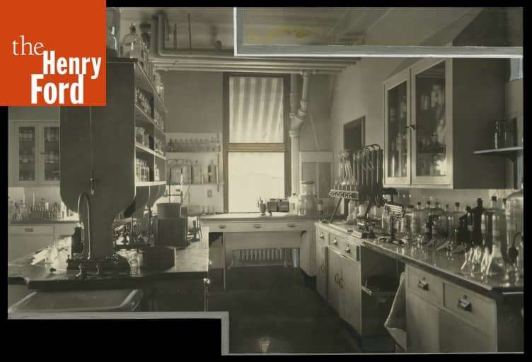 Laboratory at Henry Ford Hospital, Detroit, Michigan, circa 1922 - The ...