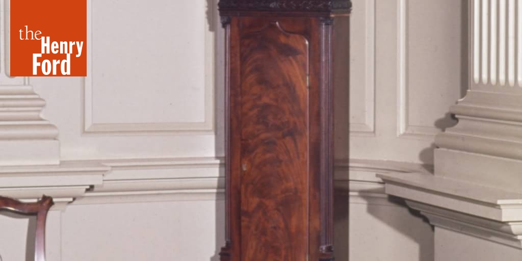 Tall Clock, Used by the Wharton Family, 1780-1794 - The Henry Ford