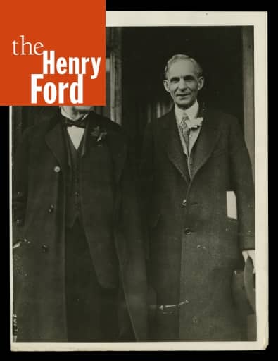 Thomas Edison and Henry Ford on Edison's 80th Birthday, February 11 ...