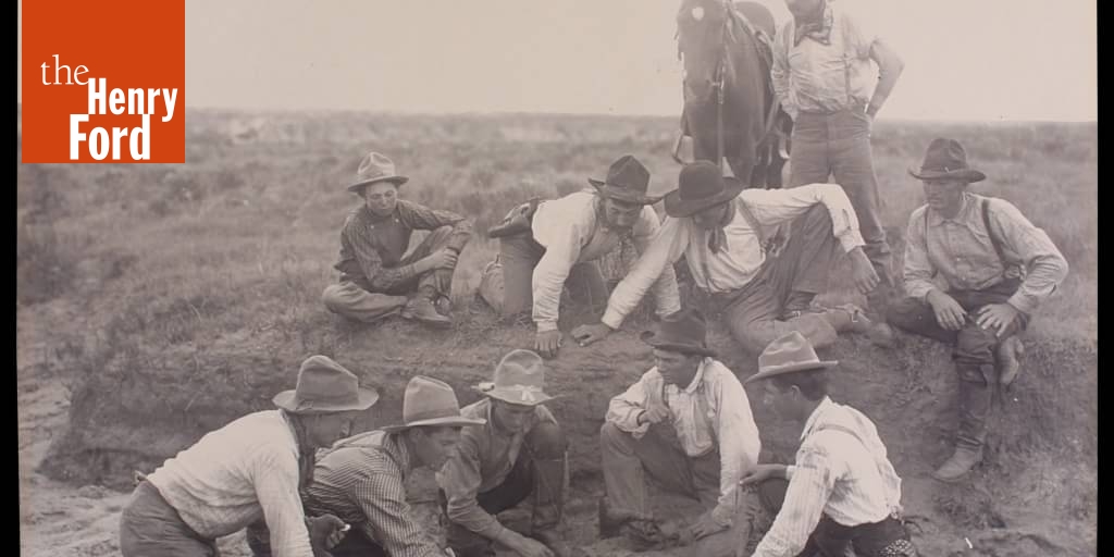 Cowboys Shooting Craps, 1904 - The Henry Ford