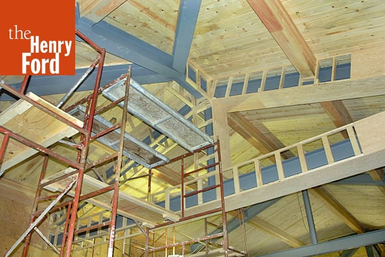 Lodge at Christie & Main Construction during the Greenfield Village ...