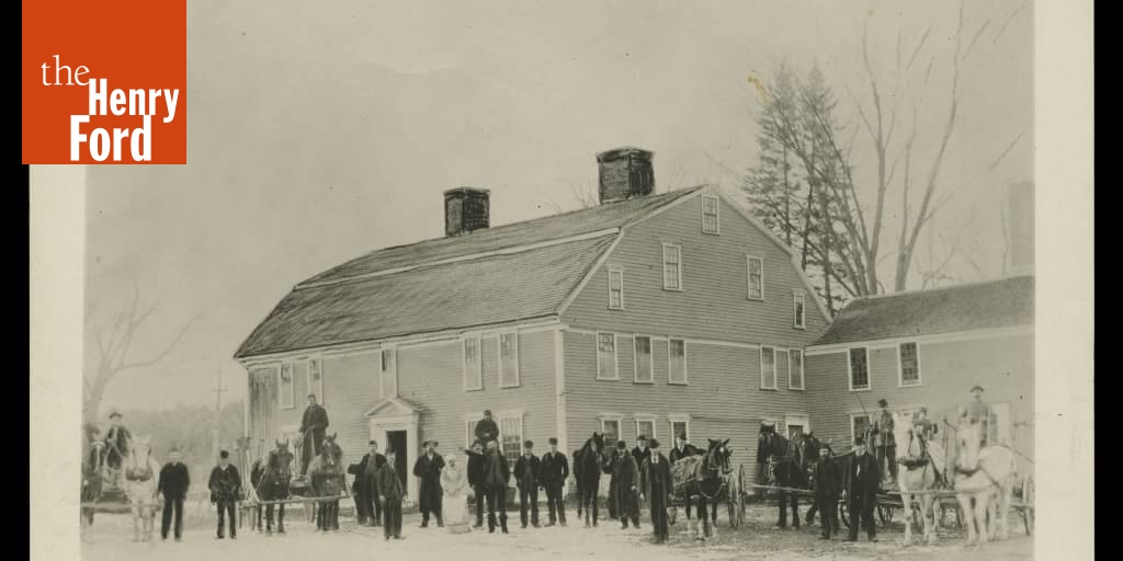 The Wayside Inn, Sudbury, Massachusetts, circa 1885 - The Henry Ford