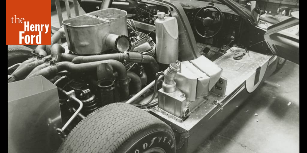 Close-up View of the Ford Mark IV Le Mans Engine, June 1967 - The Henry ...