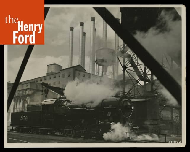 Locomotive at Ford Motor Company Rouge Plant, Dearborn, Michigan, May ...