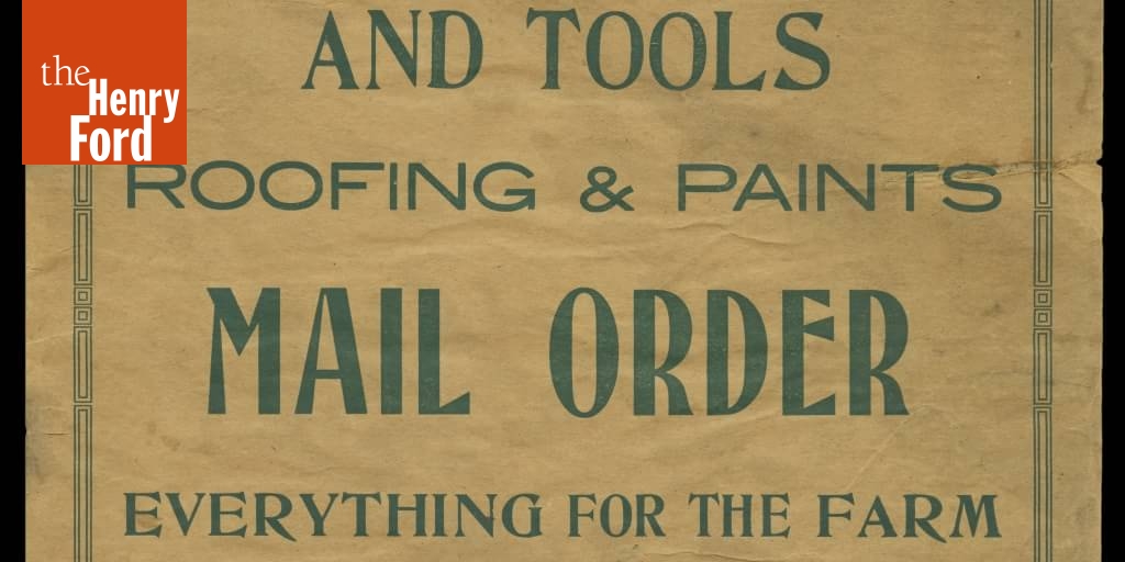 Mail Order Catalog, "McKinney & Company Hardware and Tools, Roofing ...