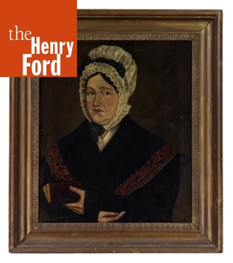 Oil Painting, Portrait of Susanna Wakeman by Micah Williams, circa 1830 ...