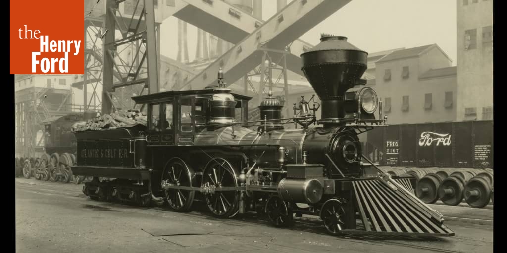 "Satilla" Locomotive at the Ford Rouge Plant, 1925 - The Henry Ford