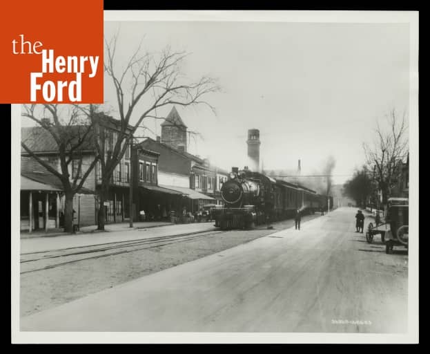 Detroit, Toledo & Ironton Railroad Train in Ironton, Ohio, 1923 - The ...