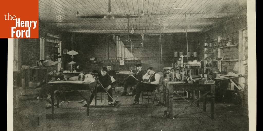 Edison Employees in the Menlo Park Laboratory, New Jersey, 1880 - The ...