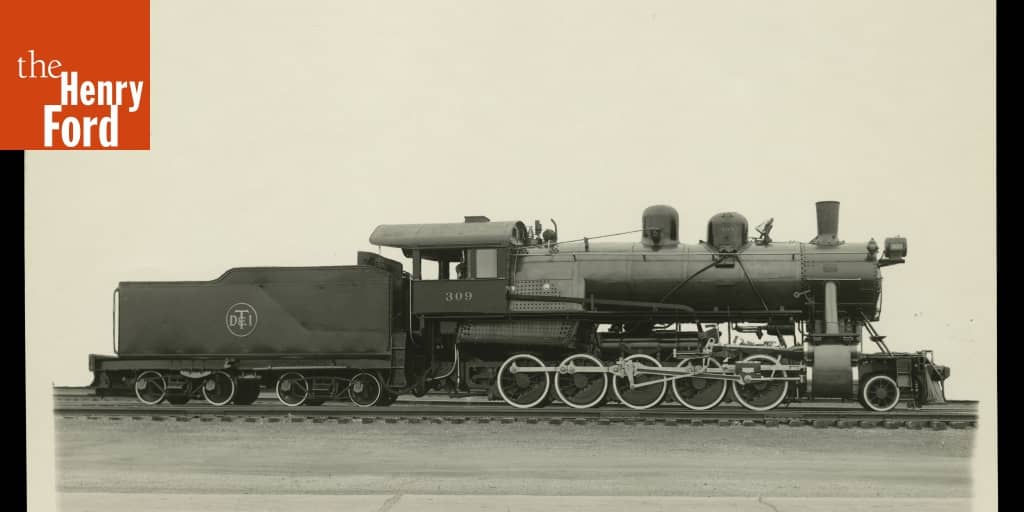 Detroit, Toledo & Ironton Railroad Locomotive No. 309, 1922 - The Henry ...