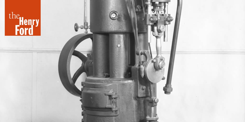 Steam Engine and Boiler, Used by Boston and Sandwich Glass Company ...