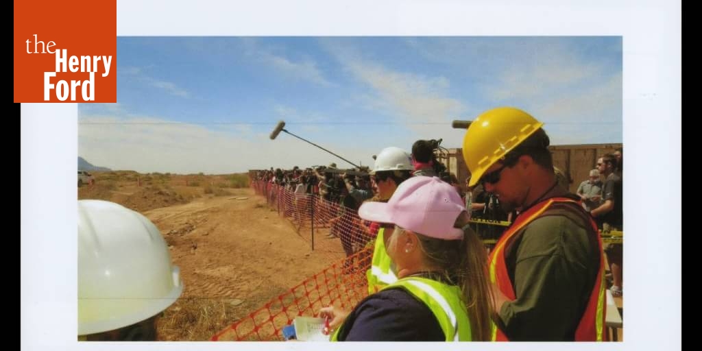 Spectators at Landfill Excavation of the Site of the 1983 Atari Video ...