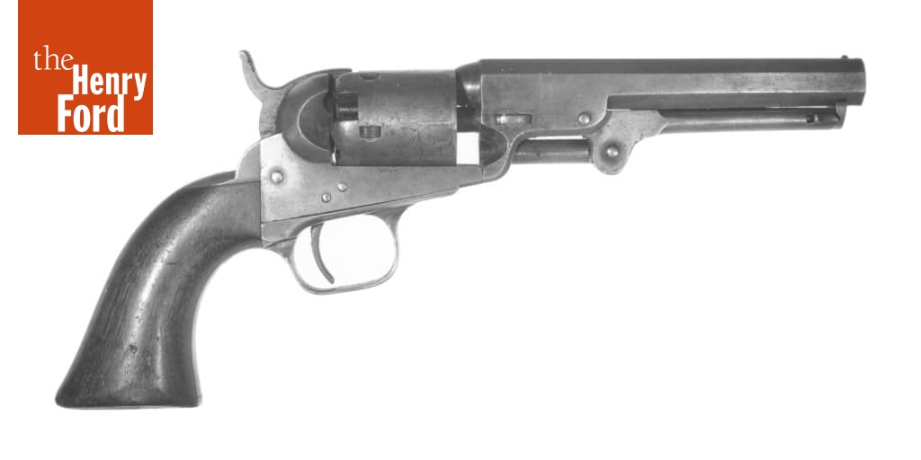 Colt 1849 Pocket Revolver, Used by Capt. J. H. Spencer of the 20th ...