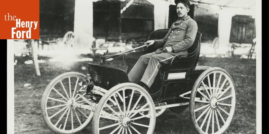 Duryea Motor Wagon with Barnum & Bailey Circus, 1896 - The Henry Ford
