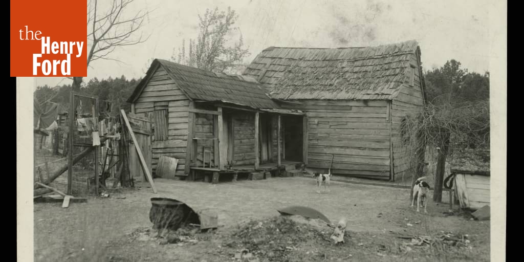 Mattox Family Home at its Original Site, Richmond Hill, Georgia, circa ...