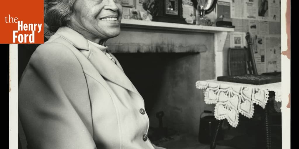 Rosa Parks Visiting Mattox House in Greenfield Village, 1992 - The ...