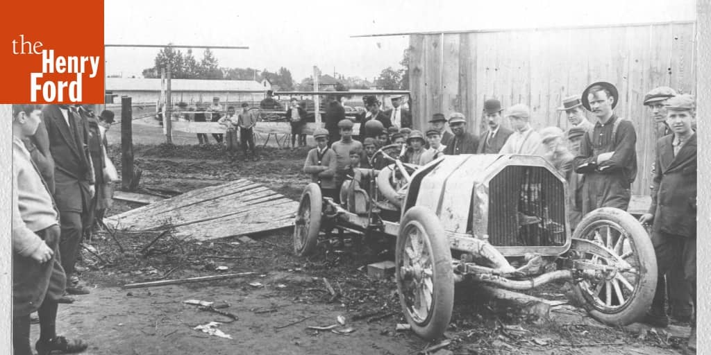 Damaged Race Car After a Racing Accident, 1905-1915 - The Henry Ford