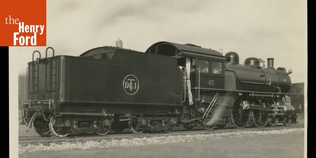 1902 American Locomotive Company Steam Locomotive as D. T. & I ...