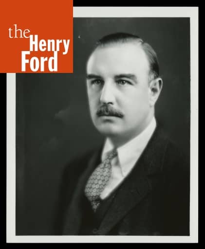 Portrait of Robert O. Derrick, Architect of Henry Ford Museum and ...