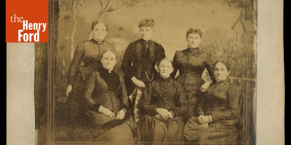 Catherine Flickinger Firestone with Her Mother and Sisters, circa 1880 ...