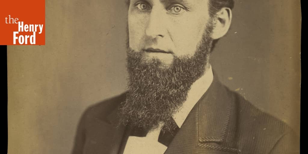 Portrait of Benjamin Firestone, circa 1875 - The Henry Ford