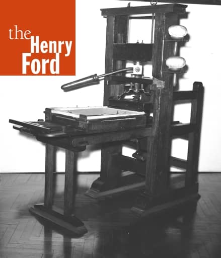 Ramage Hand-lever Printing Press, circa 1809 - The Henry Ford