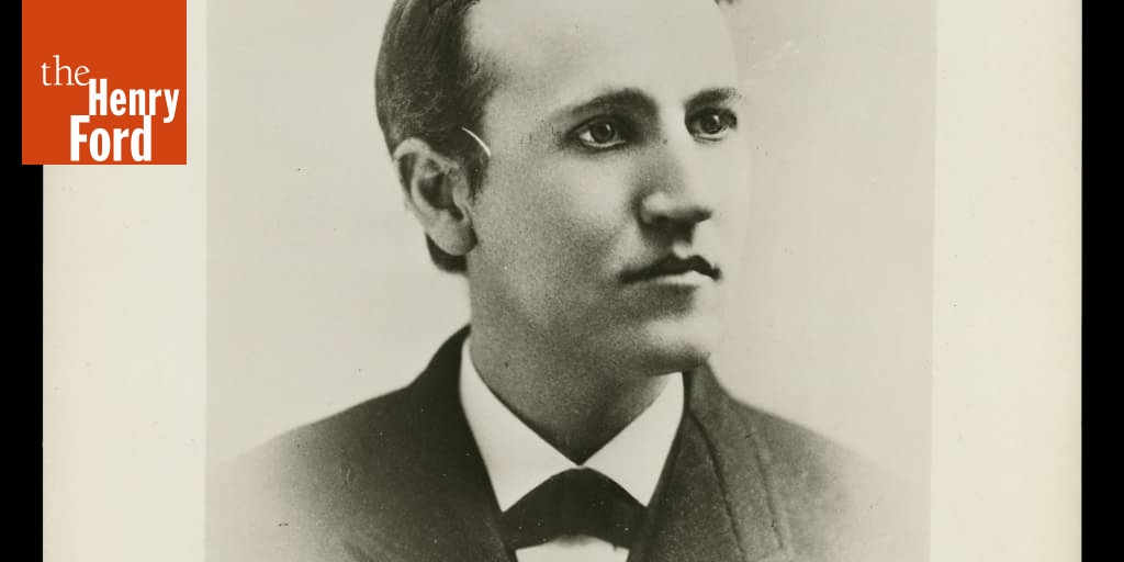 Portrait of Thomas Edison, circa 1879 - The Henry Ford