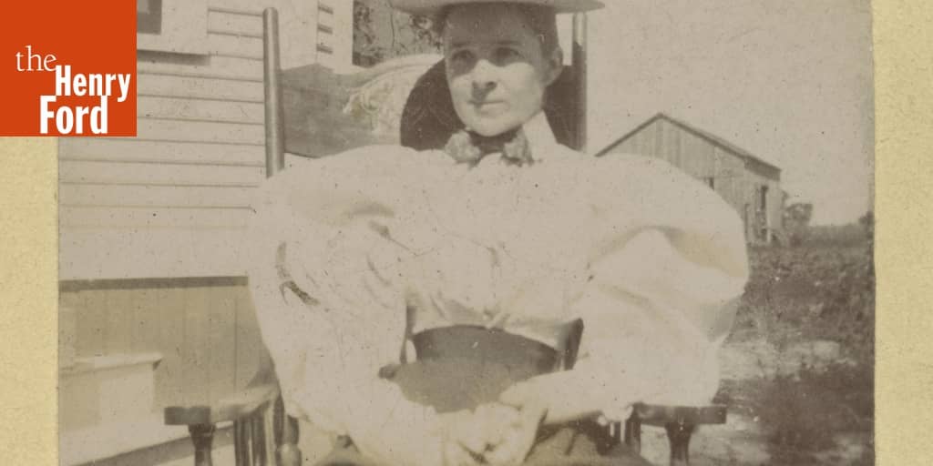 Portrait of Clara Ford, 1890-1893 - The Henry Ford