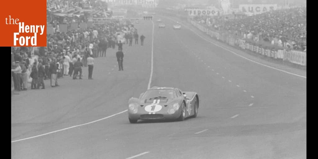 Ford Mark IV Driven by Dan Gurney and A. J. Foyt in the 24 Heures du ...